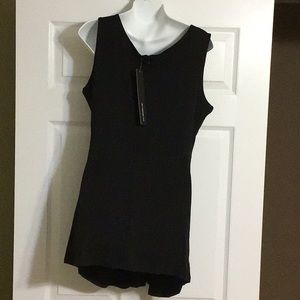 Shape FX | Tops | Spiegel Shape Fx Black Rouched Tunic | Poshmark